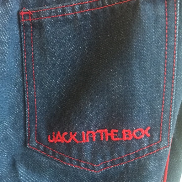 Vintage | Jeans | Vintage Womens Jeans Uniform Jack In The Box High ...